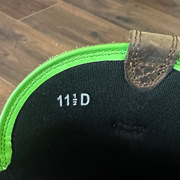 Ariat | Shoes | Ariat Brown And Green Rebar Flex Western Waterproof ...